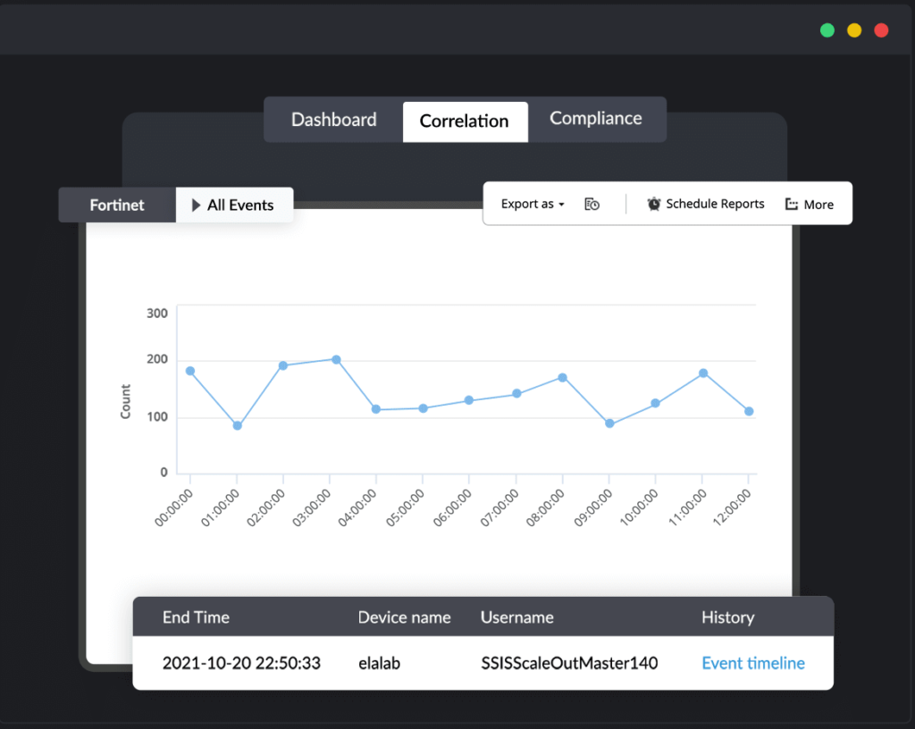 ManageEngine EventLog Analyzer